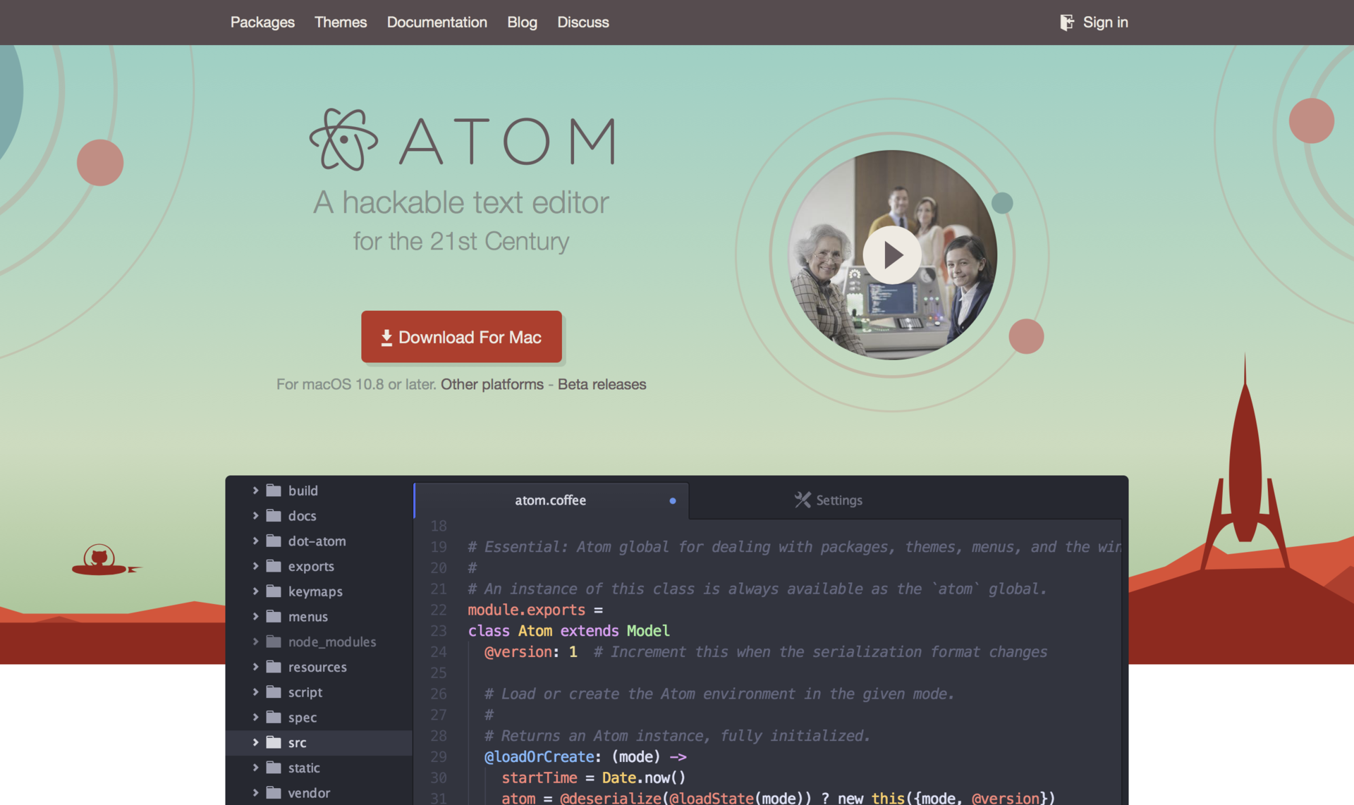 CSSやHTMLを編集に使うおすすめエディタ Atom: Seesaa BLOG カスタム ラボ